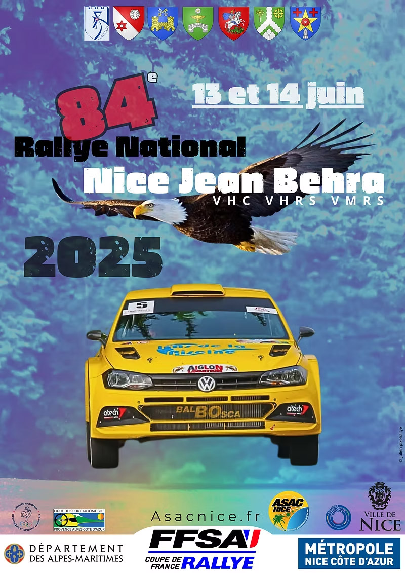 Fermetures de routes - 84 ème rallye national jean behra